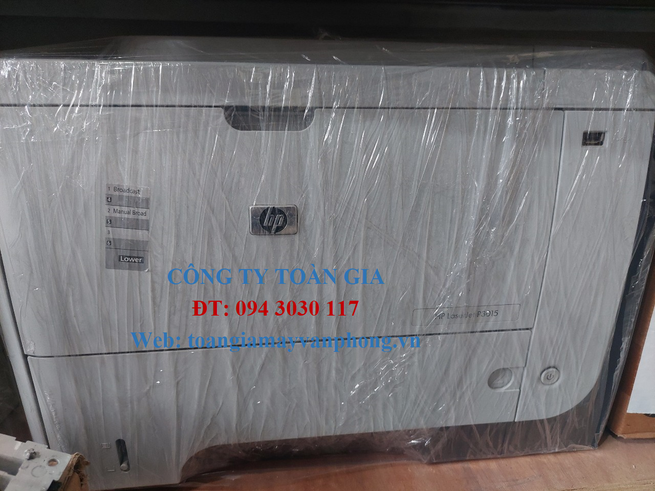 MÁY IN HP P3015 – CÔNG TY TNHH TM-DV ĐẦU TƯ & PHÁT TRIỂN CÔNG NGHỆ TOÀN GIA