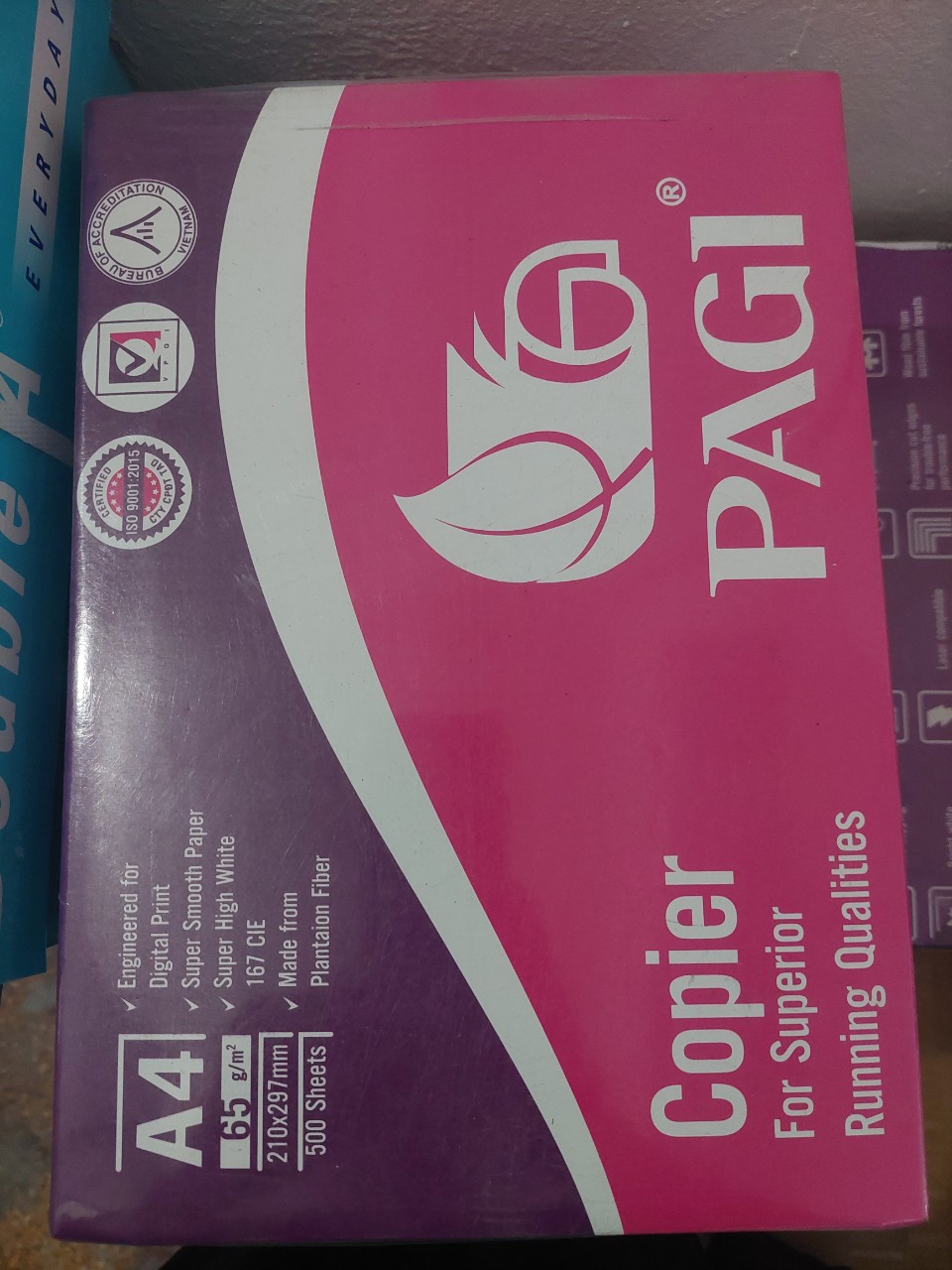 GIẤY IN A4 PAGI ĐL 65 – CÔNG TY TNHH TM-DV ĐẦU TƯ & PHÁT TRIỂN CÔNG ...