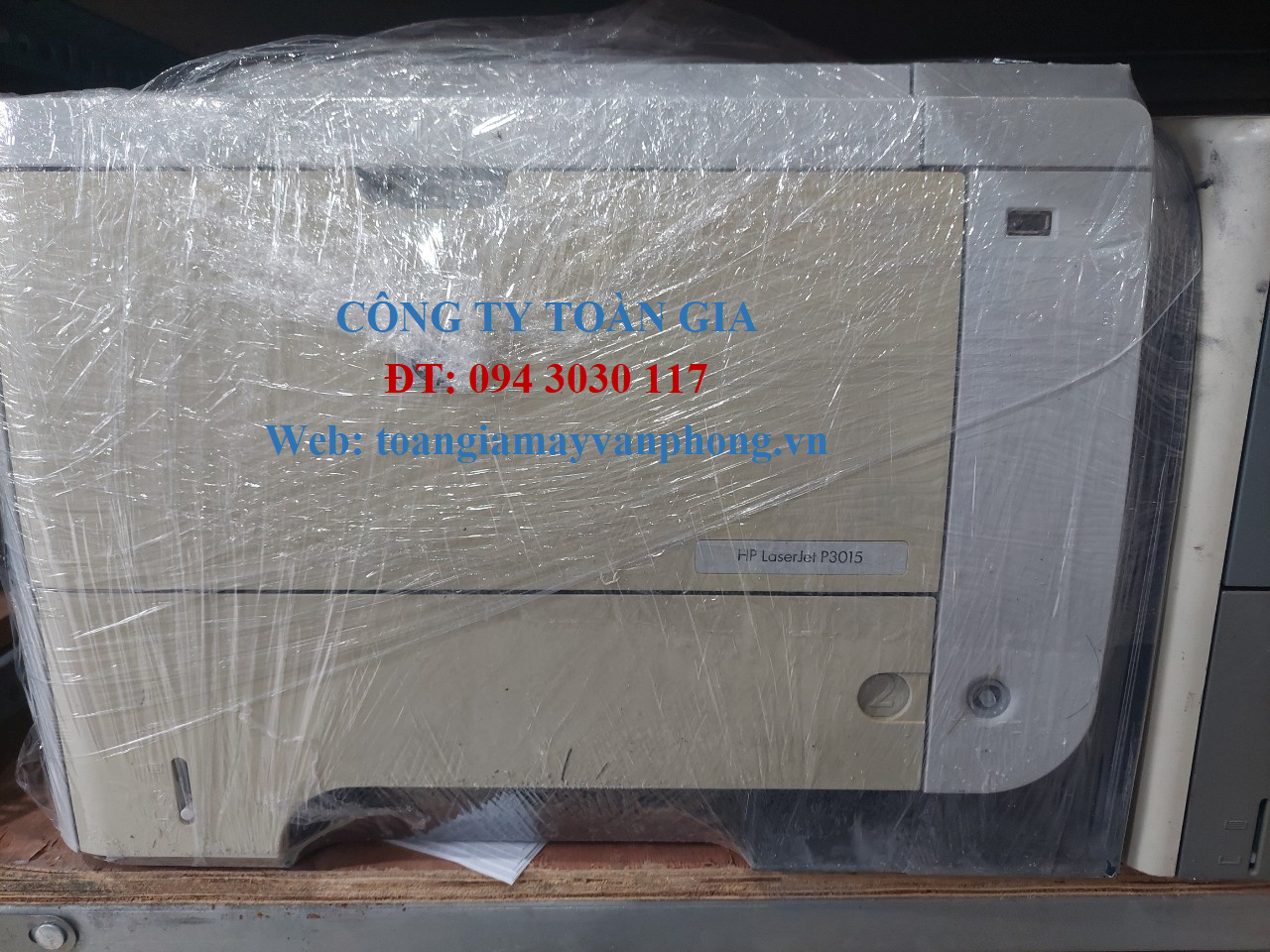 MÁY IN HP P3015 – CÔNG TY TNHH TM-DV ĐẦU TƯ & PHÁT TRIỂN CÔNG NGHỆ TOÀN GIA