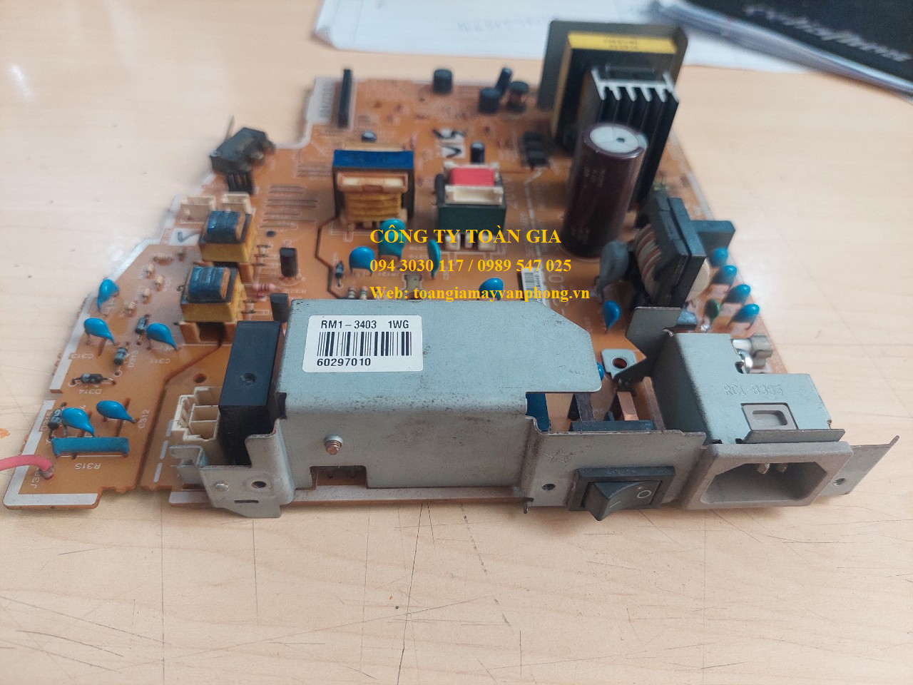 Main nguồn HP 3050 / HP 1319 zin nguyên bản bóc máy chưa sửa chữa ...