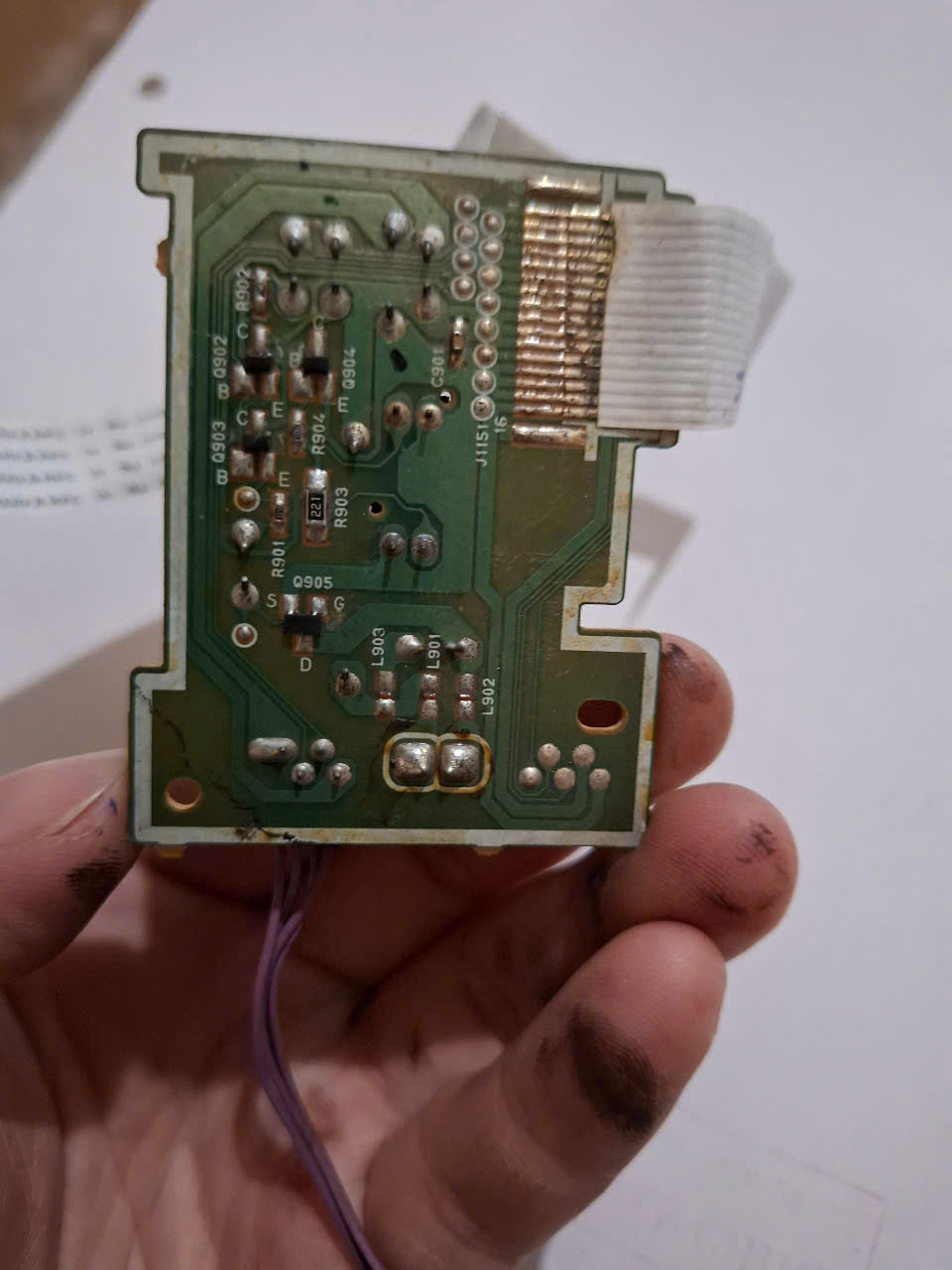 Vỉ mạch điều khiển motor máy in Canon 4412 D520 ( bóc máy) – CÔNG TY ...